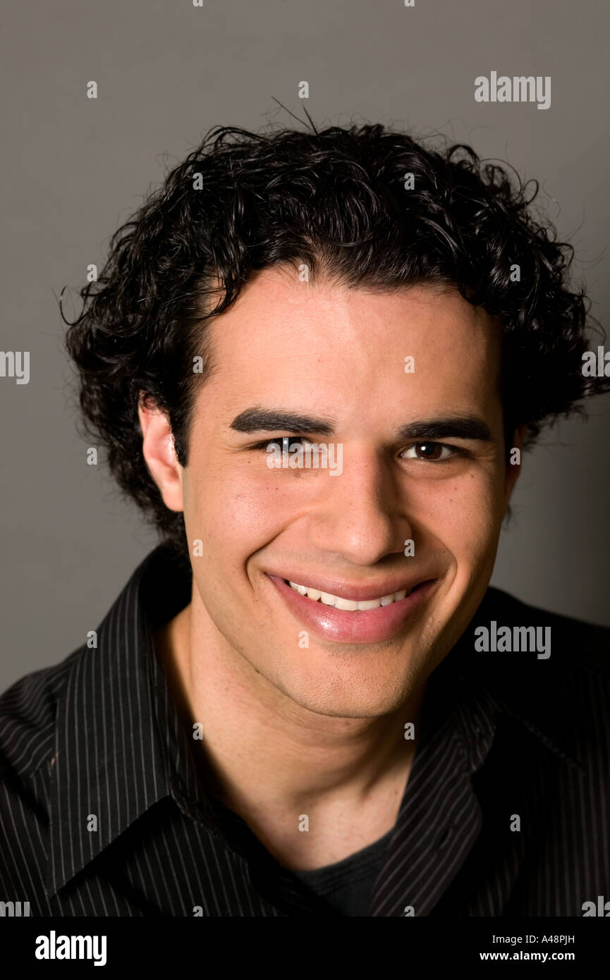 Young man smiling, portrait Stock Photo - Alamy