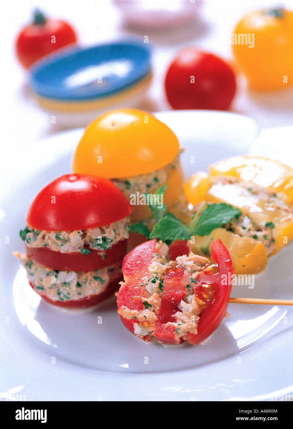 Close-up of food in a plate Stock Photo - Alamy
