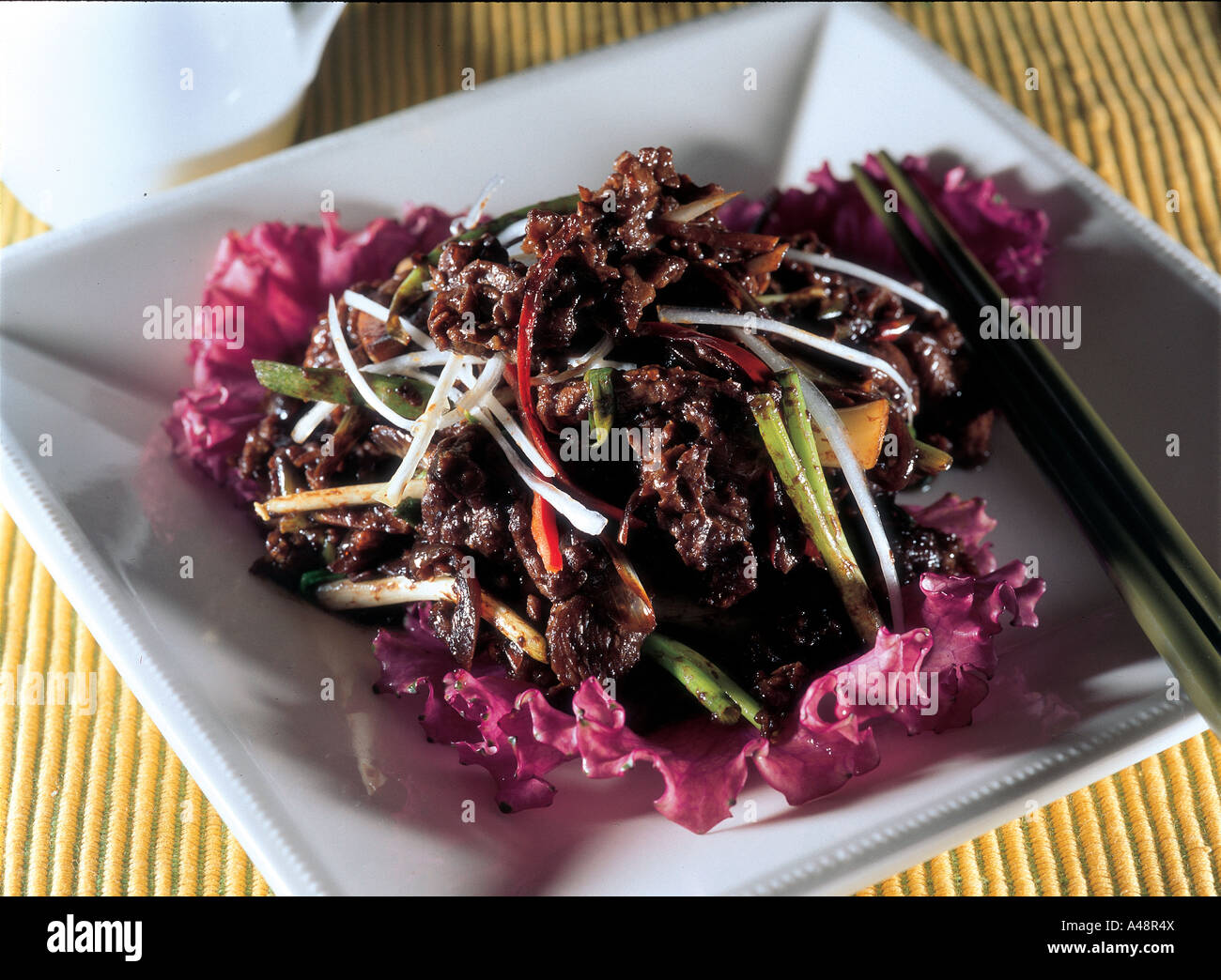 Close-up of food in a tray Stock Photo - Alamy