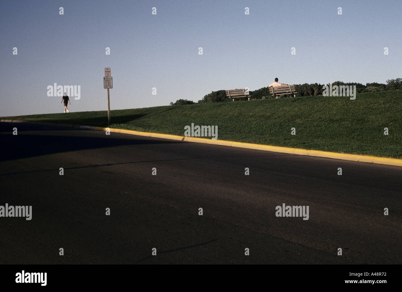 Route 60 the lincoln highway clinton iowa Stock Photo - Alamy