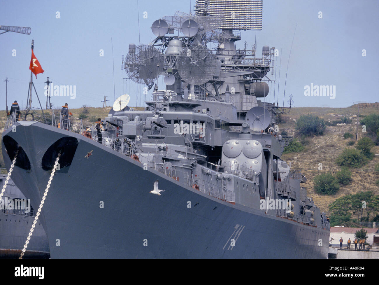 Warship of russian black sea fleet sebastapol crimea ukraine Stock ...