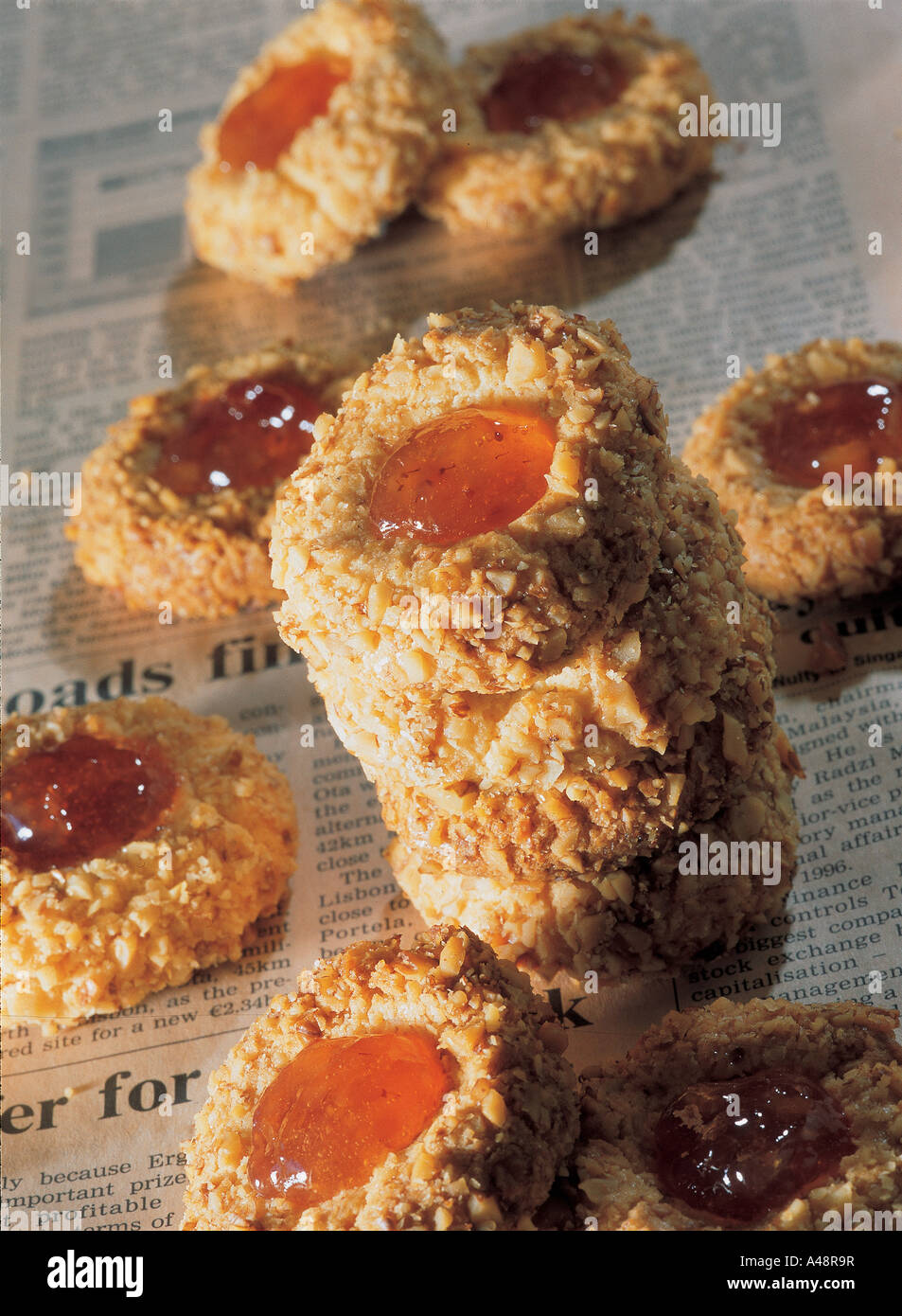Close-up of cookies Stock Photo - Alamy