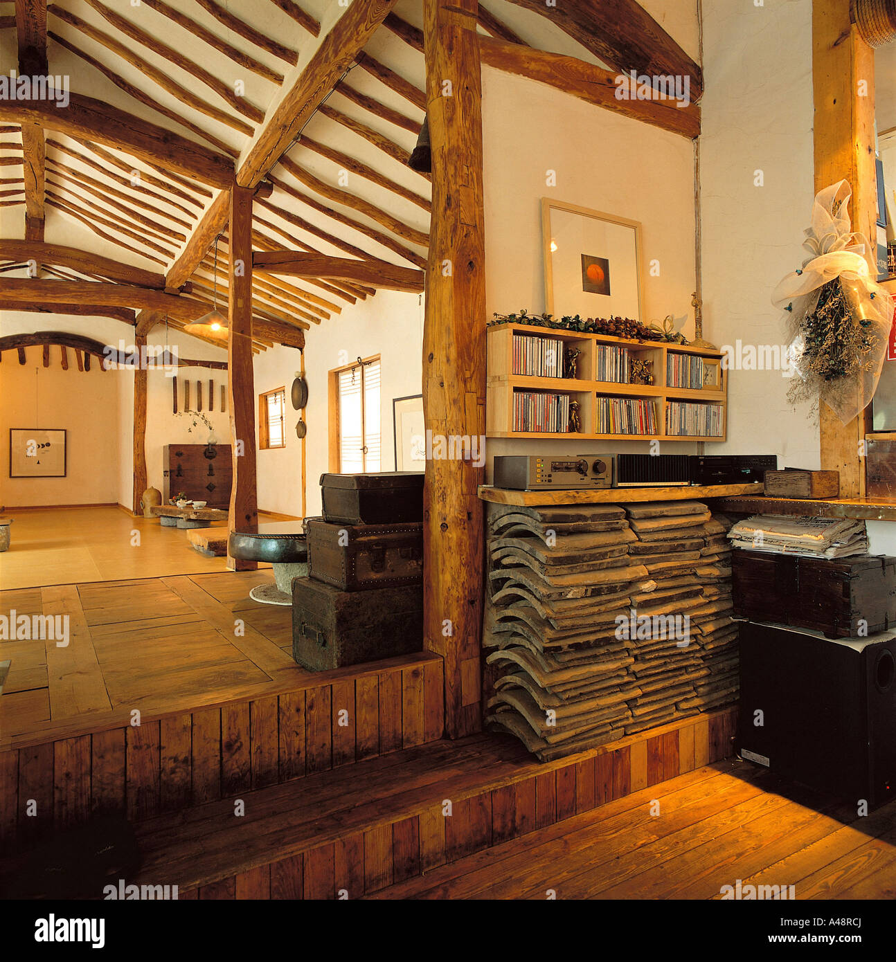 Interiors of a house Stock Photo - Alamy