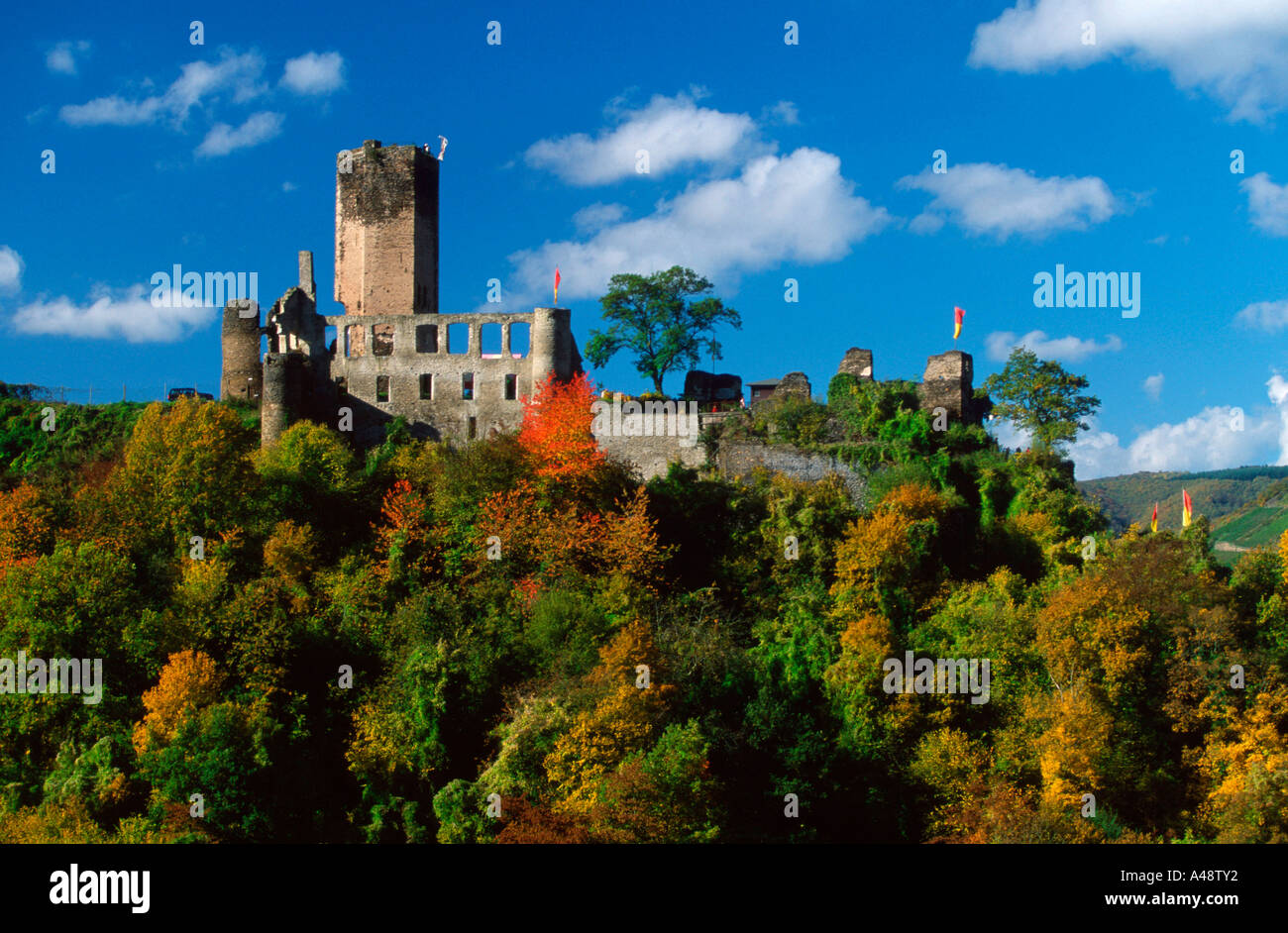 Castle Metternich / Beilstein Stock Photo - Alamy