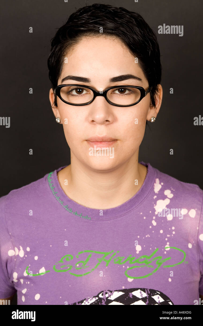 Young woman contemplating, portrait Stock Photo - Alamy