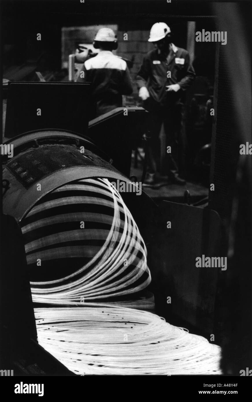 Steel works wales Black and White Stock Photos & Images - Alamy