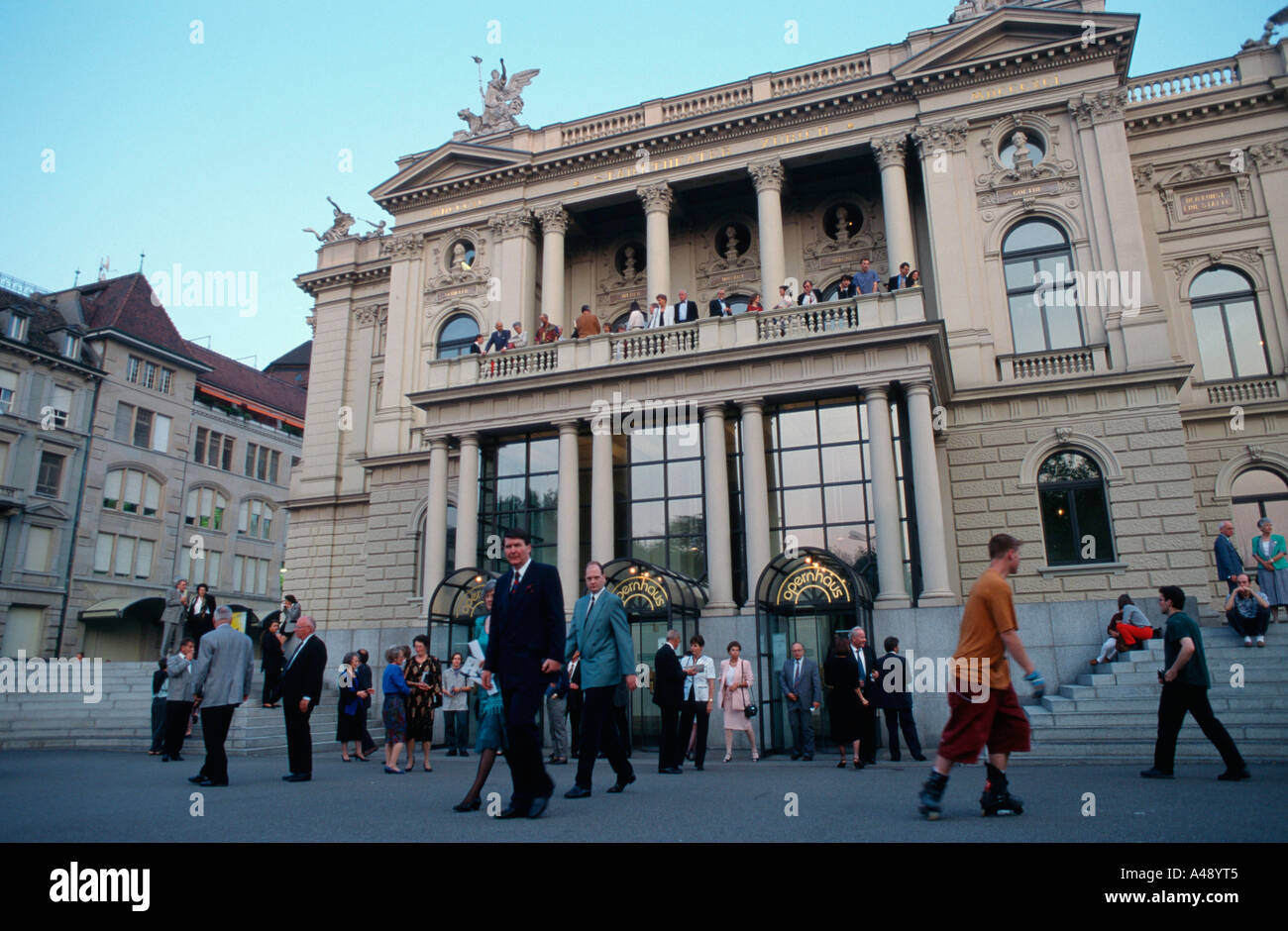 Opera / Zuerich Stock Photo - Alamy