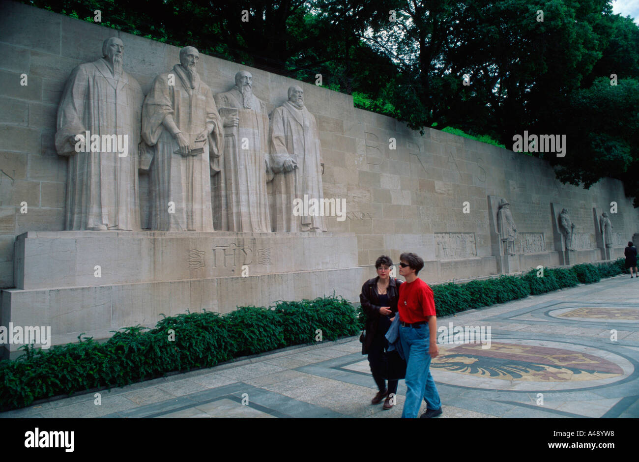 Reformation wall / Geneva Stock Photo - Alamy