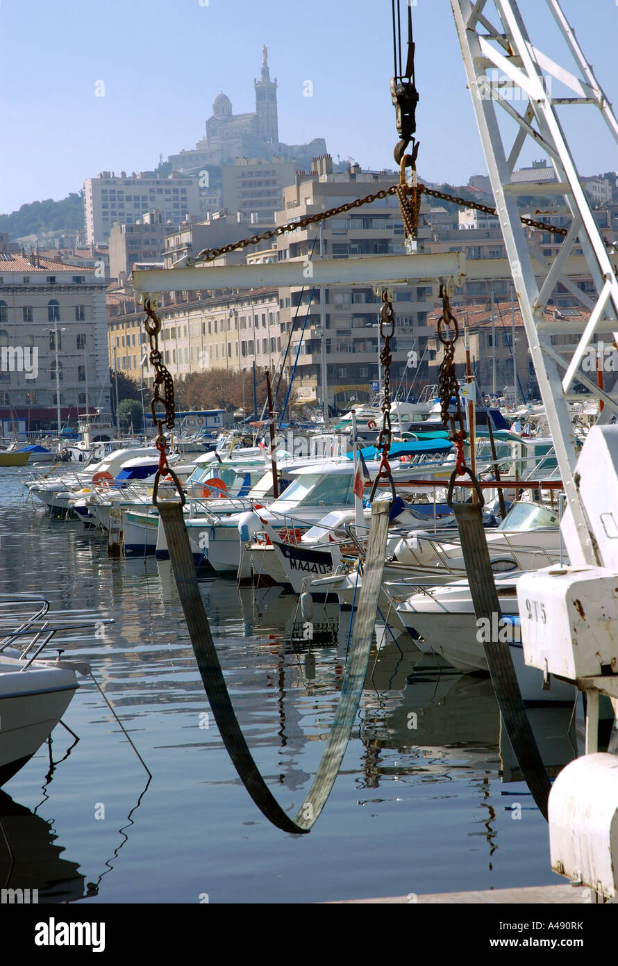 Skyline du port de marseille hi-res stock photography and images - Alamy