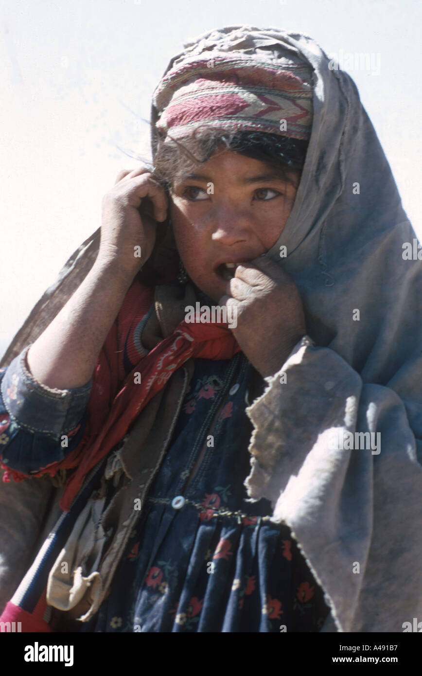 Hazara Girl Yakolang west of Bamiyan Afghanistan Stock Photo - Alamy