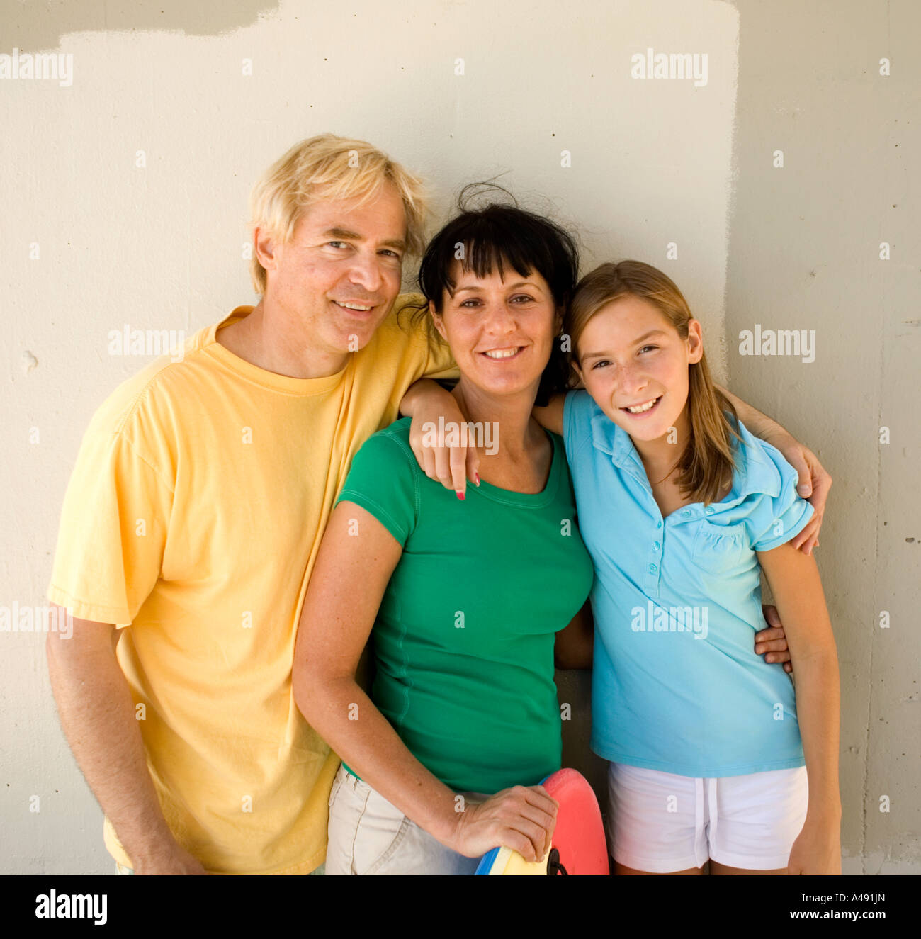 Family, smiling, portrait Stock Photo - Alamy