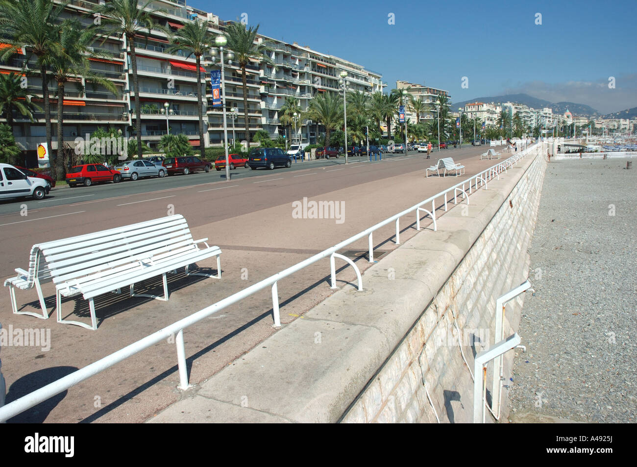 Panoramic view of seafront & beach of Nice Côte D'Azur Cote D Azur ...