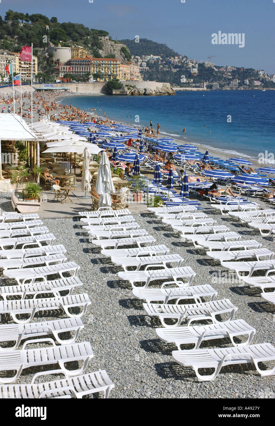 Panoramic view of seafront & beach of Nice Côte D'Azur Cote D Azur ...