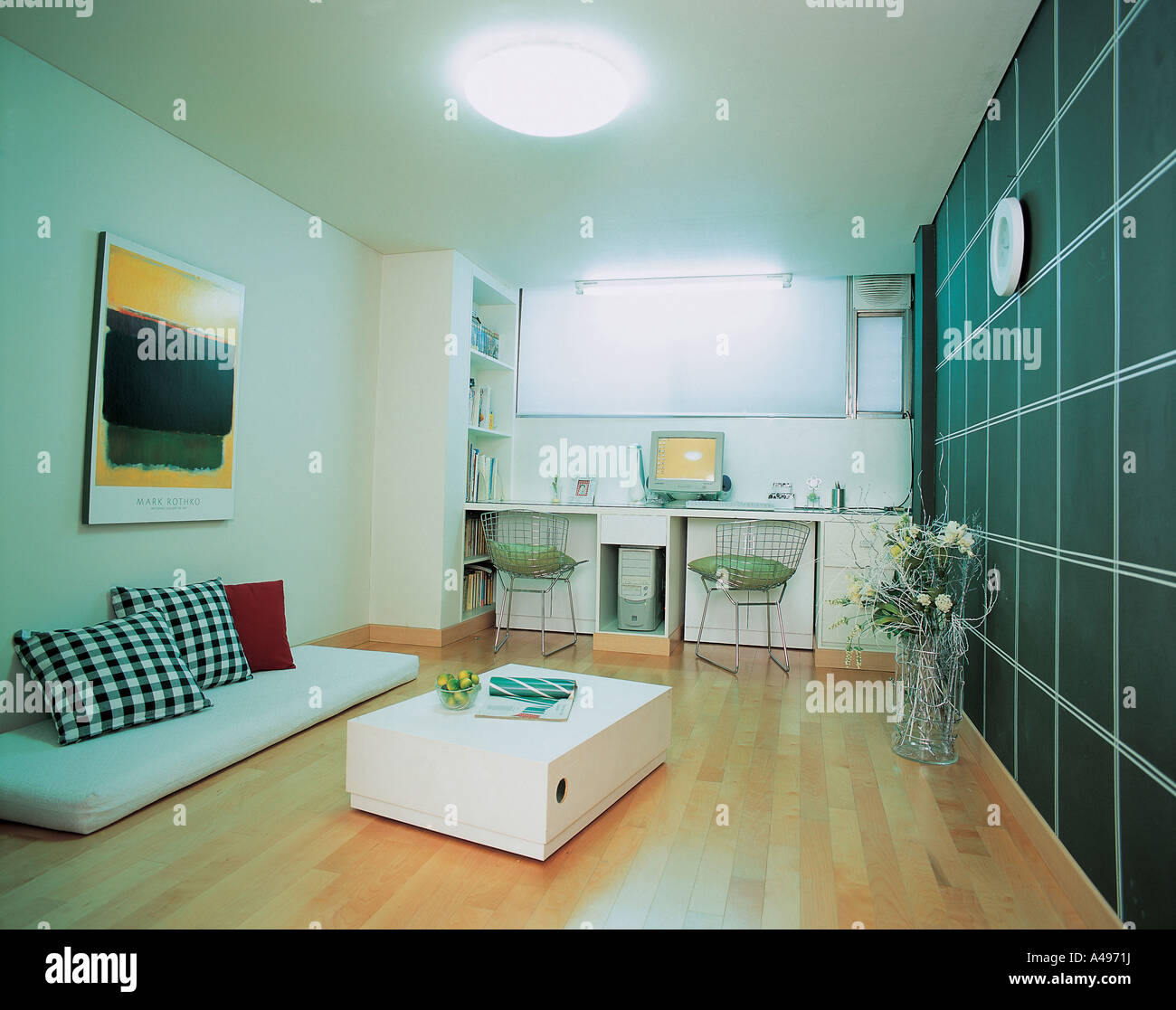 Interiors of a living room Stock Photo - Alamy