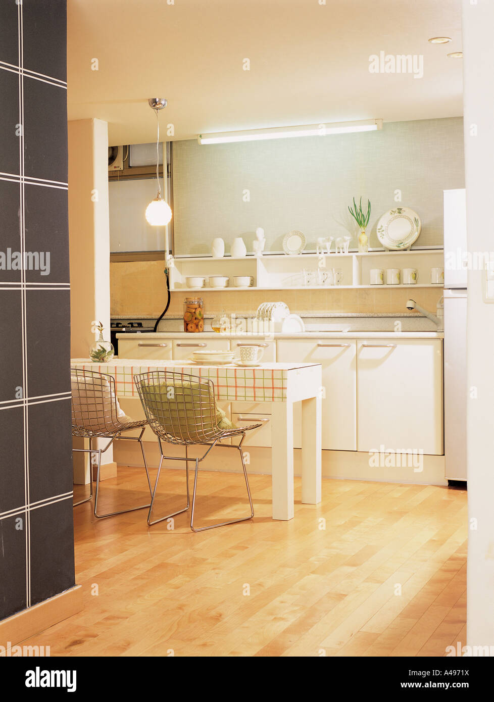 Interiors of a kitchen Stock Photo - Alamy