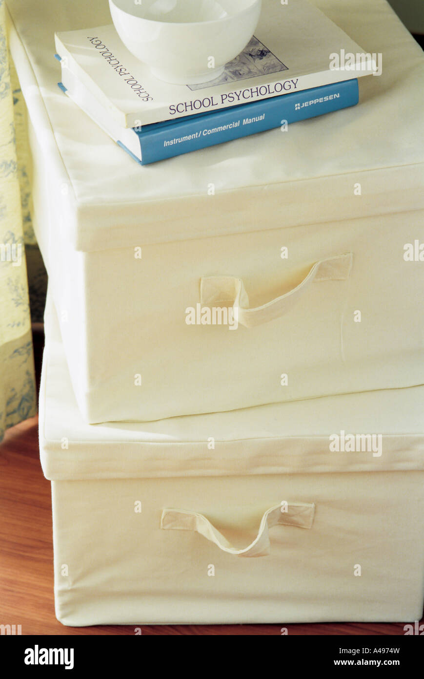 Close-up of two boxes Stock Photo - Alamy