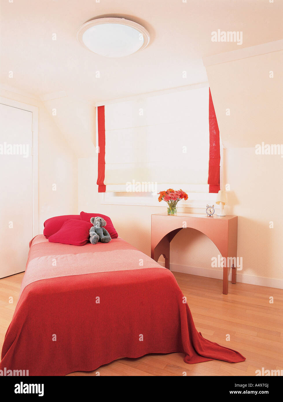 Interiors of a bedroom Stock Photo - Alamy