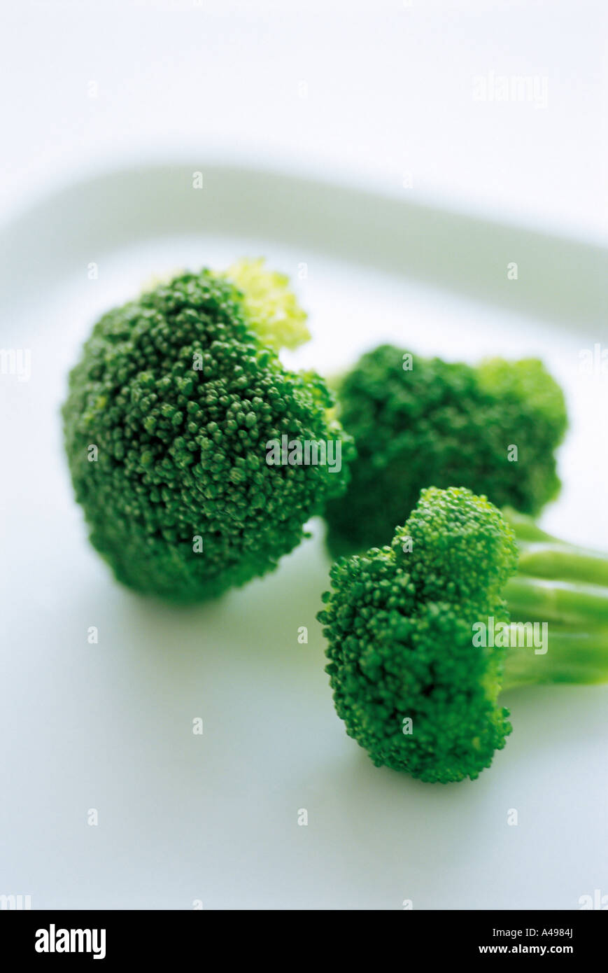 Close-up of broccoli Stock Photo - Alamy