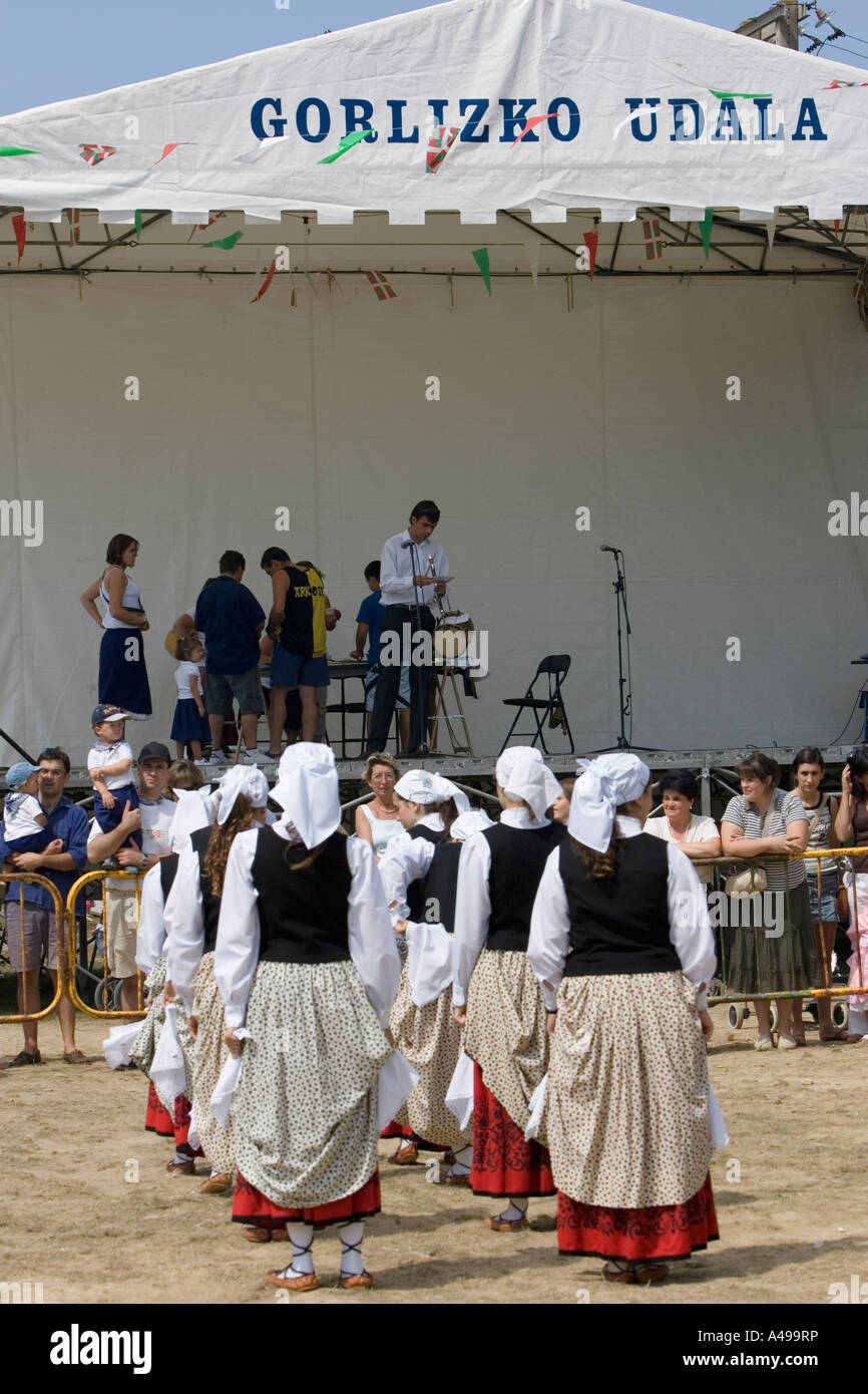 Basque country dance hi-res stock photography and images - Alamy