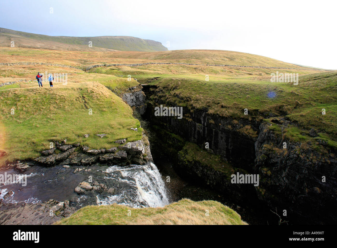 Hull Pot, Yorkshire Dales Stock Photo - Alamy