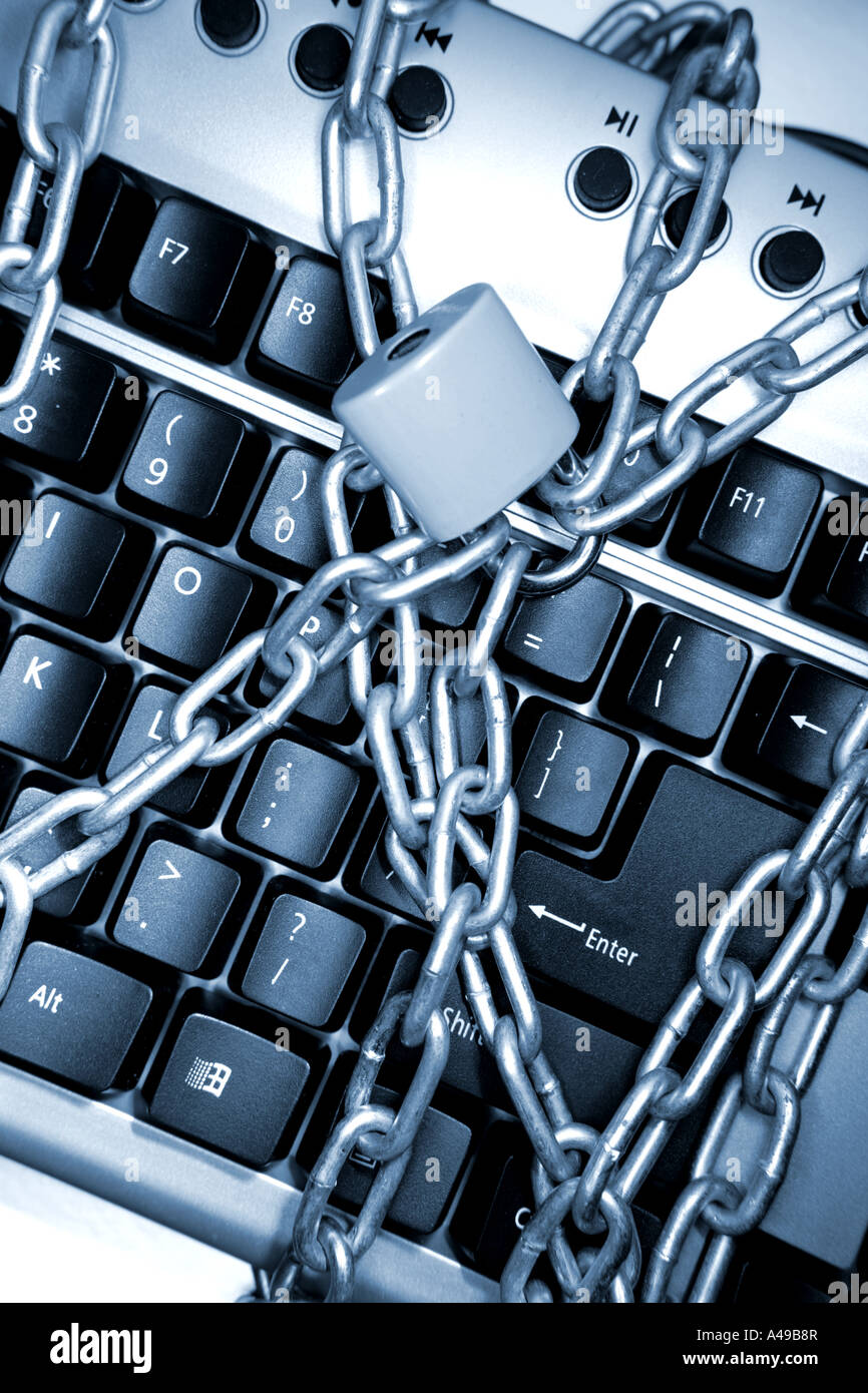 Locked concept padlock around hi-res stock photography and images - Alamy