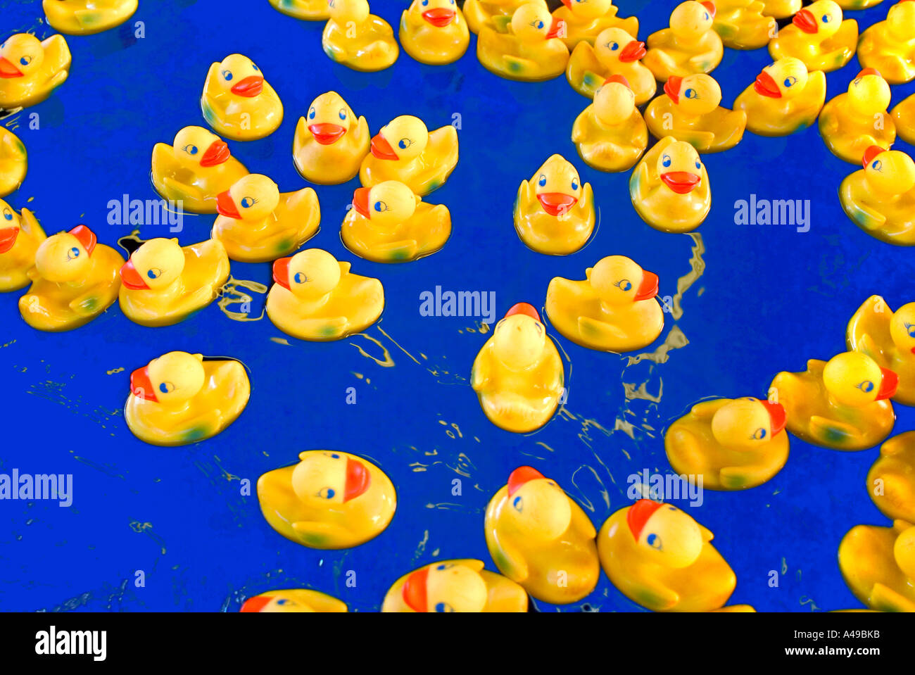 Rubber duck arcade concession at State Fair of Texas Stock Photo - Alamy