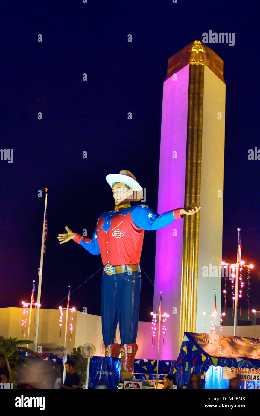 Big Tex cowboy at Texas state fair Stock Photo - Alamy