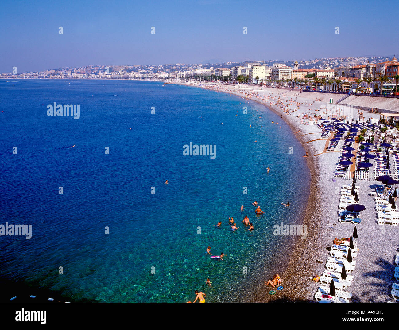 Beach / Nice / Strand / Nizza Stock Photo - Alamy