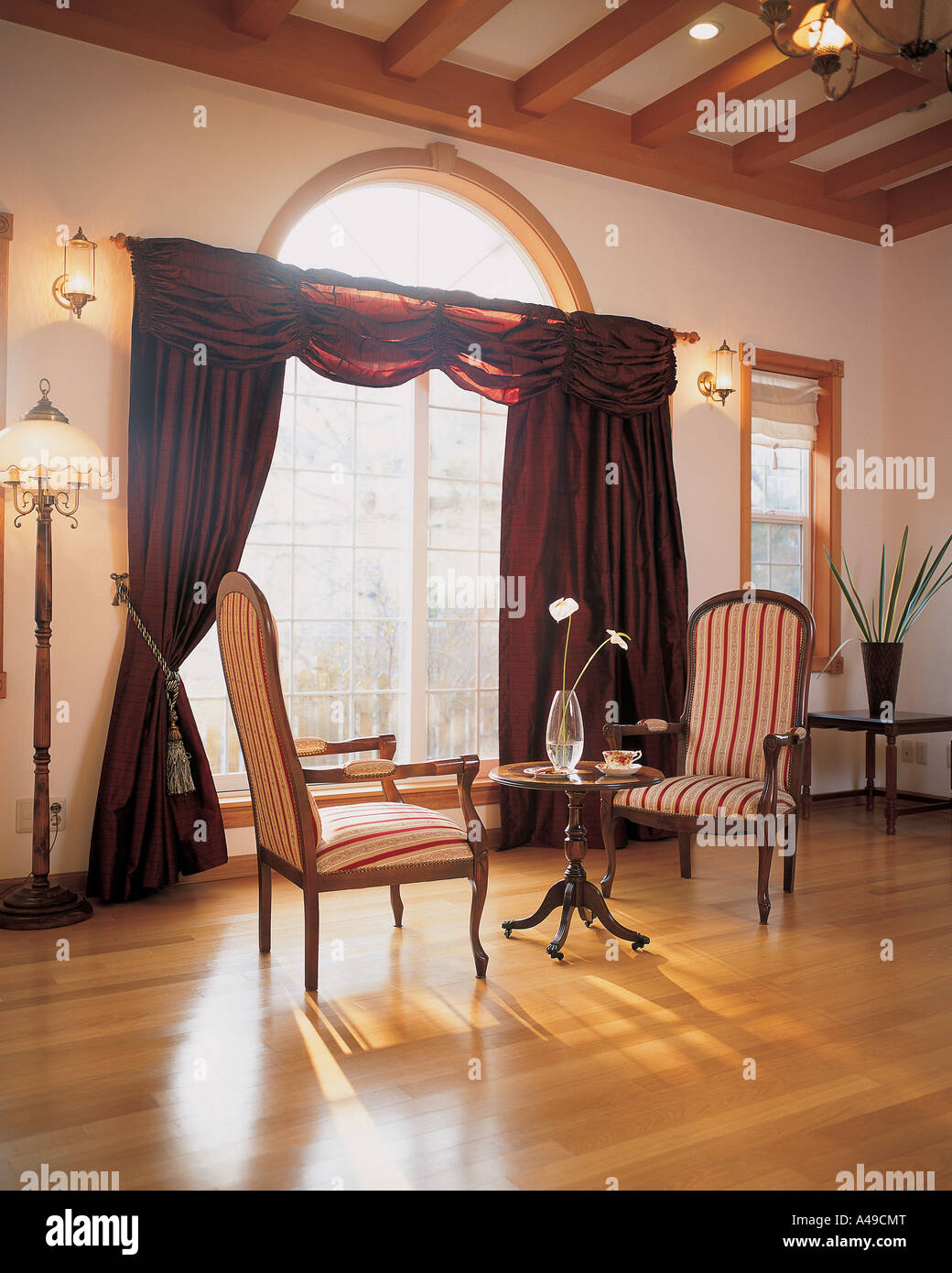 Interiors of a living room Stock Photo - Alamy