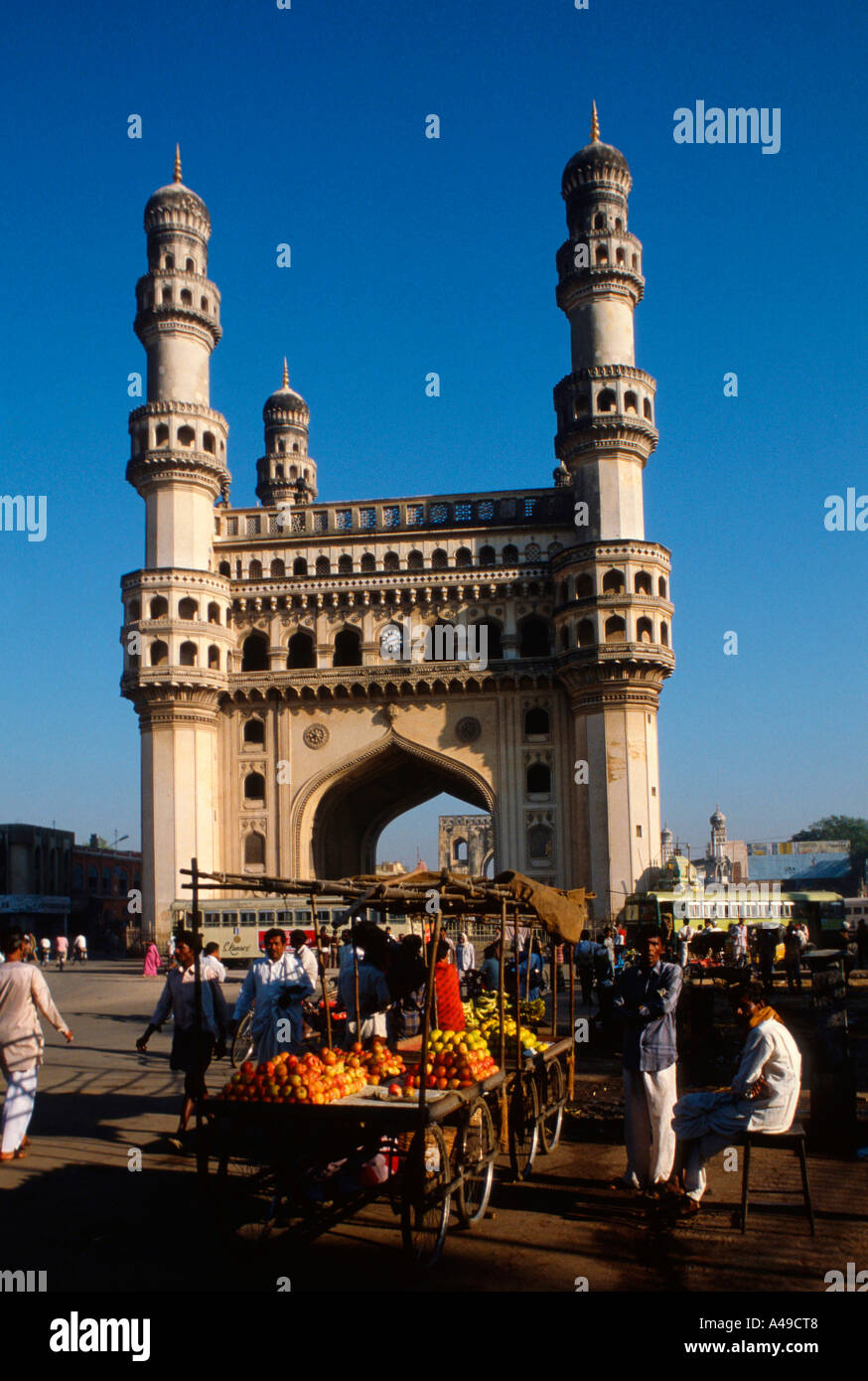 Charminar tower hi-res stock photography and images - Alamy