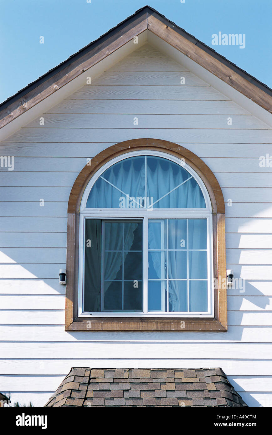 Close-up of the window of a house Stock Photo - Alamy