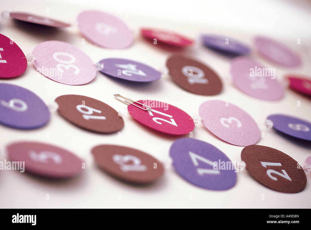 Circular number hi-res stock photography and images - Alamy