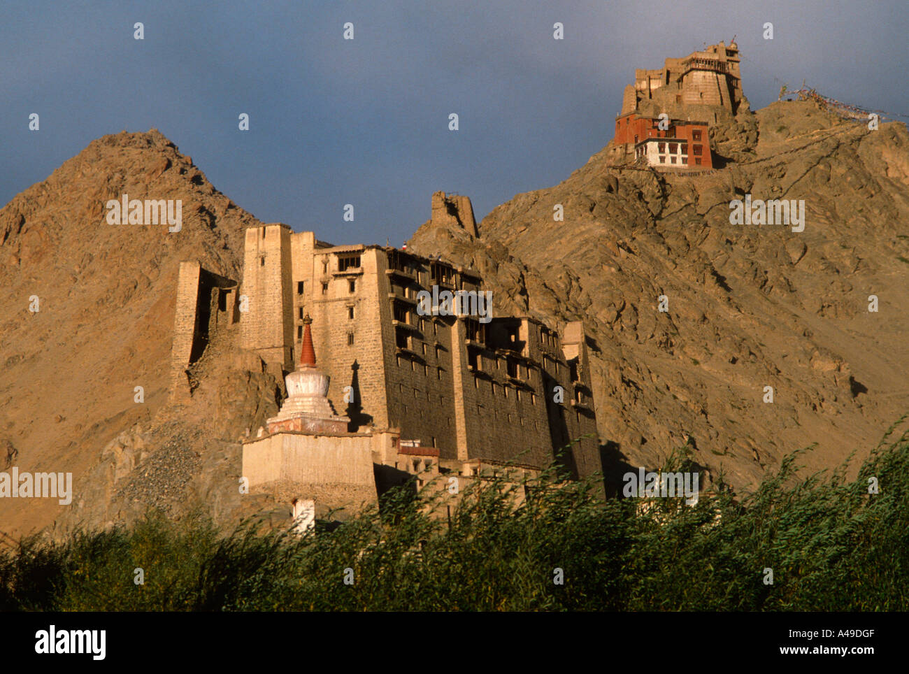 Royal palace / Leh Stock Photo - Alamy
