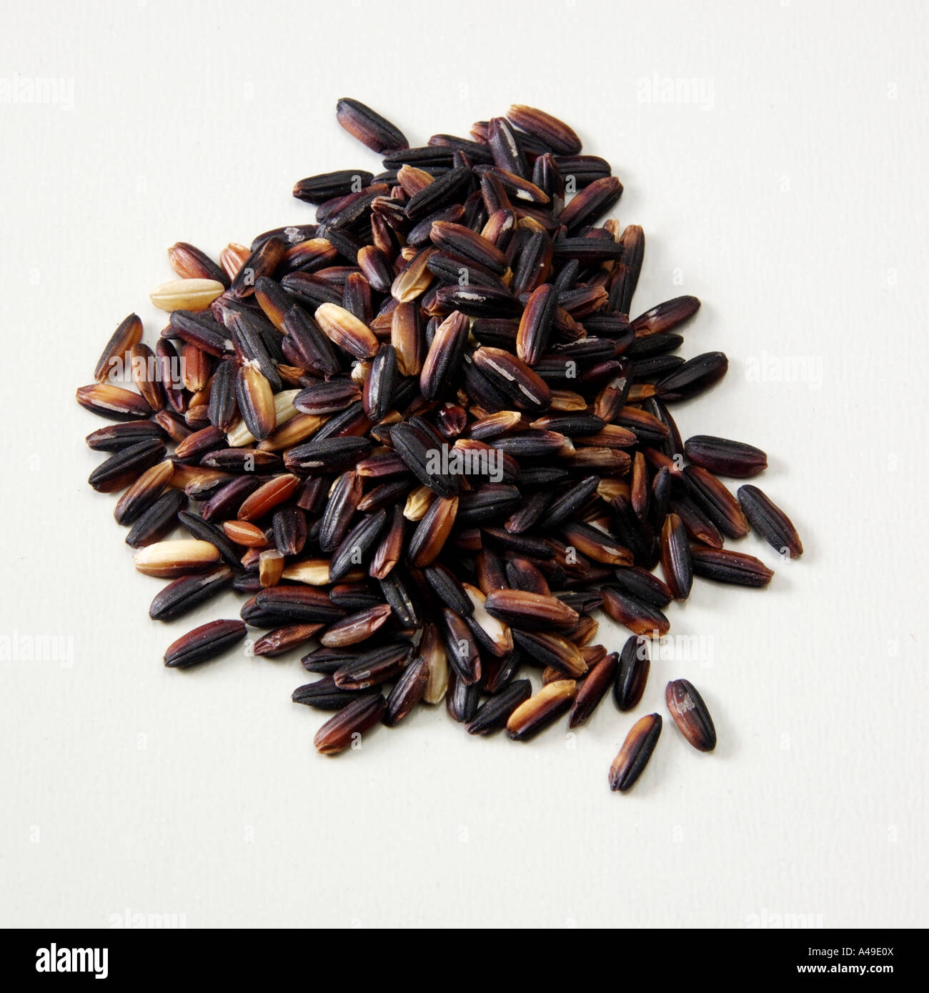 Black glutinous rice Stock Photo - Alamy