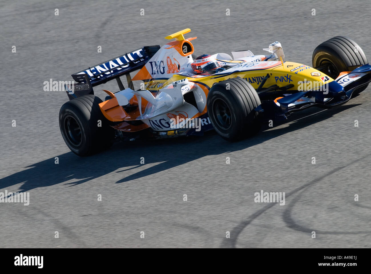 Heikki kovalainen fin renault hi-res stock photography and images - Alamy