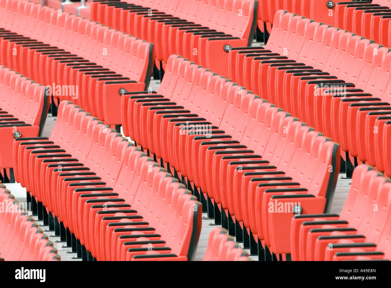 empty seats in a soccer stadium Stock Photo - Alamy