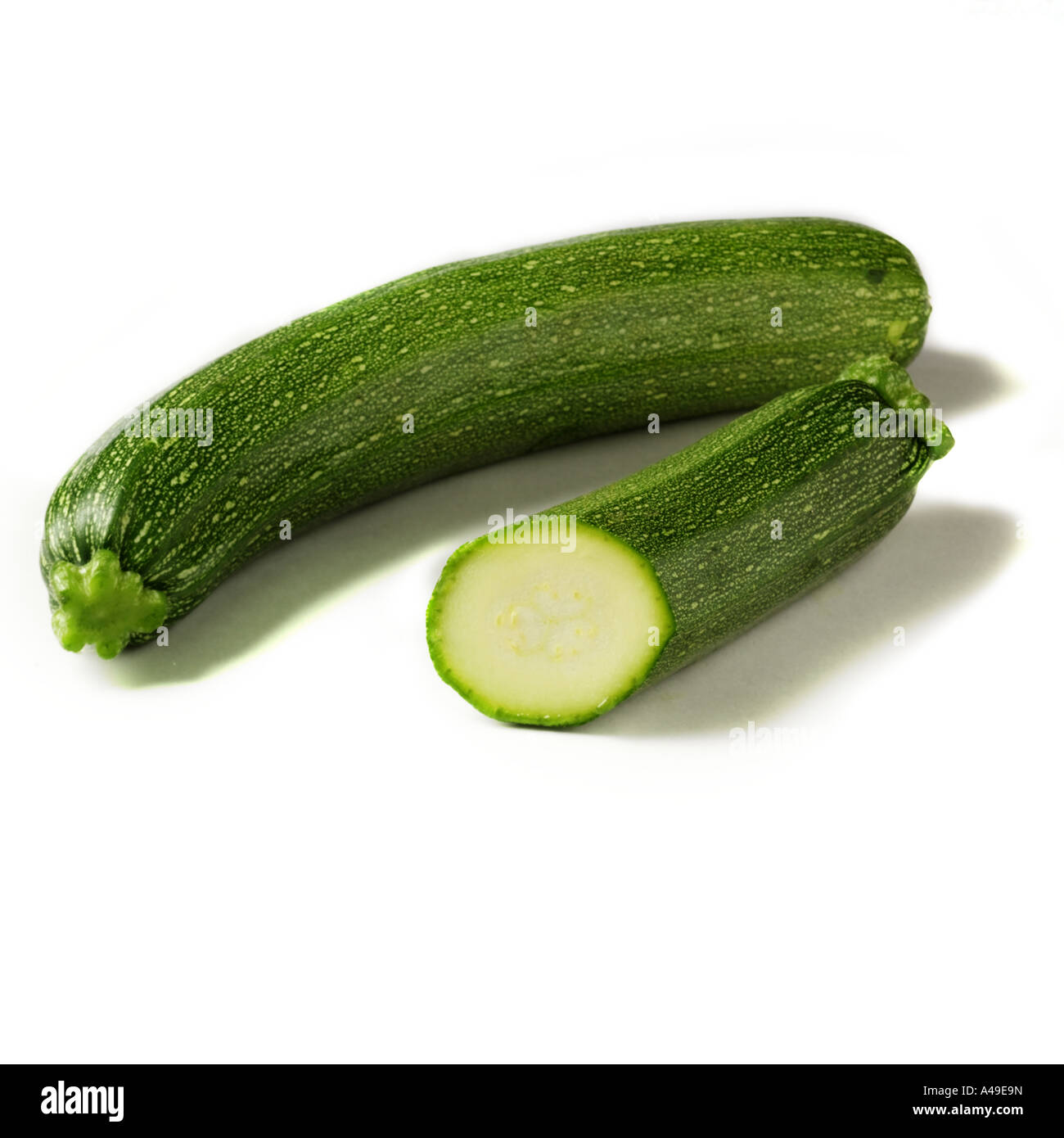 Courgetes Cut Out Stock Images & Pictures - Alamy