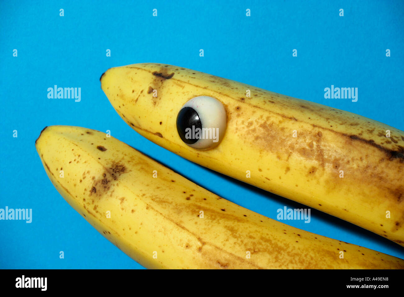 banana with eyeball Stock Photo - Alamy