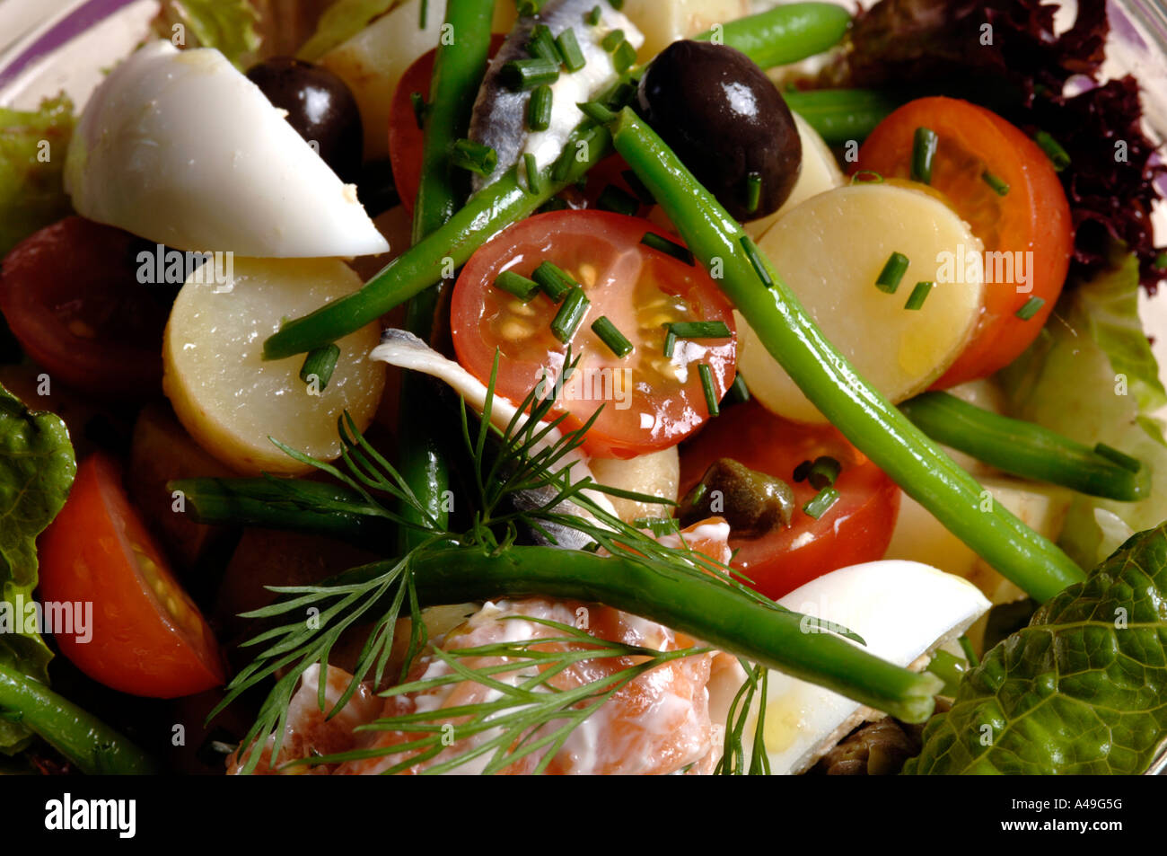 Classic potato salad recipe hi-res stock photography and images - Alamy
