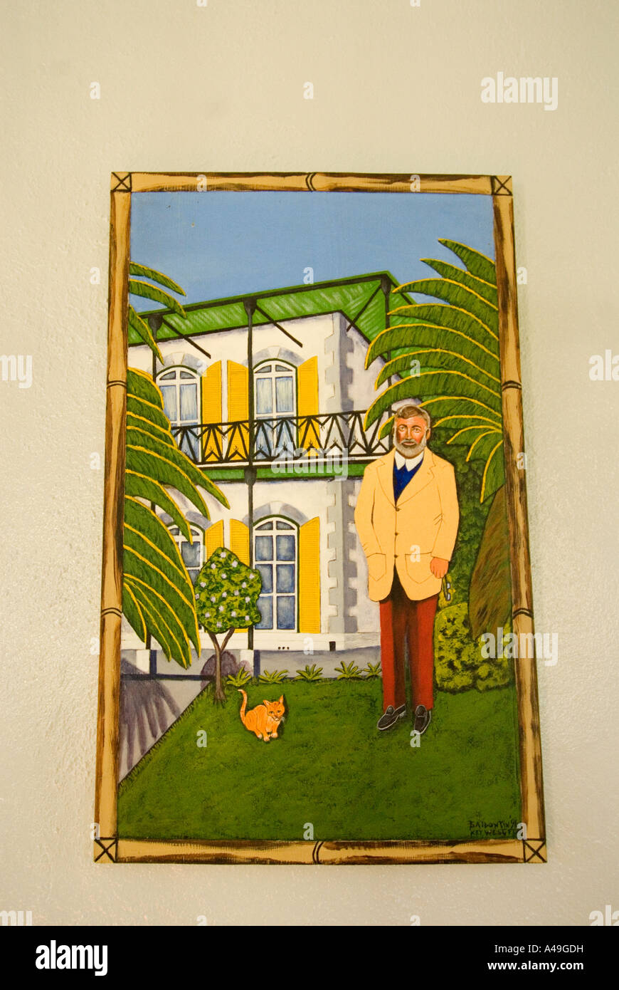 USA Florida Keys Ernest Hemingway Office and Library Historic site Key ...