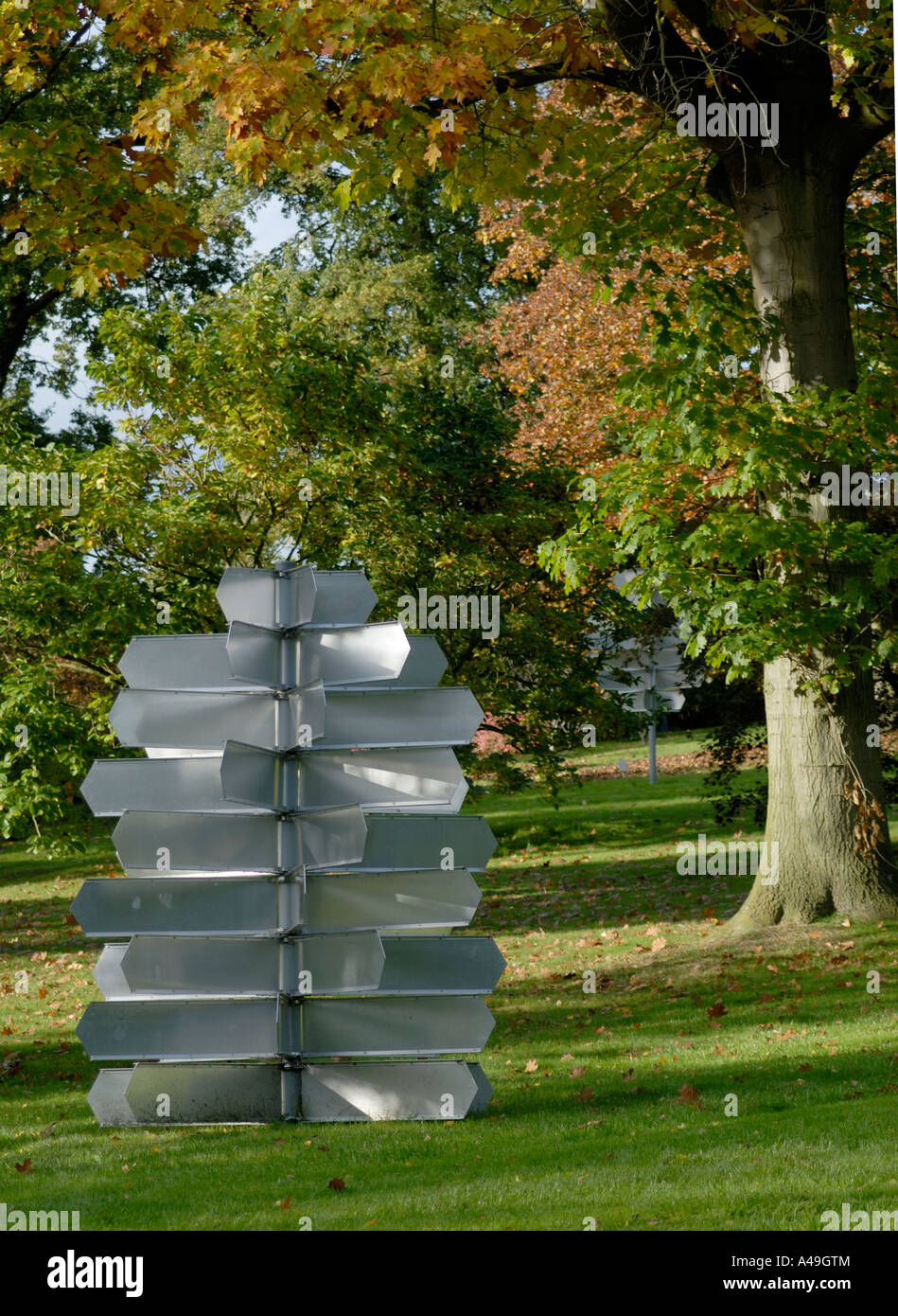 Confusing sign post Harewood House Harewood Yorkshire England UK 21 ...