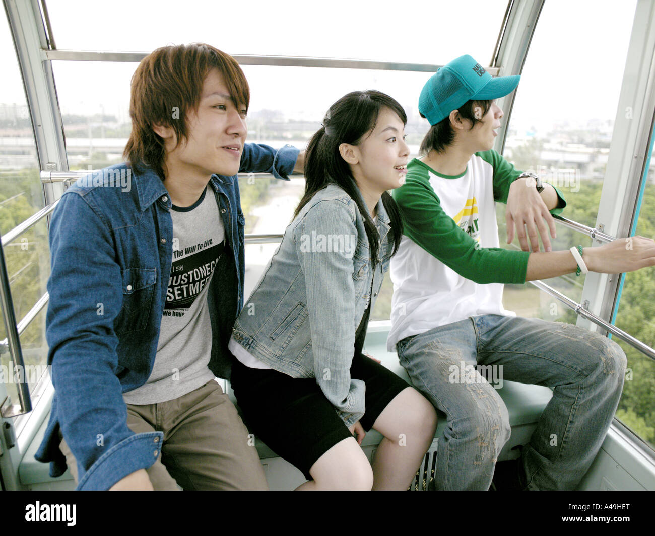 Men sitting in trolley hi-res stock photography and images - Alamy