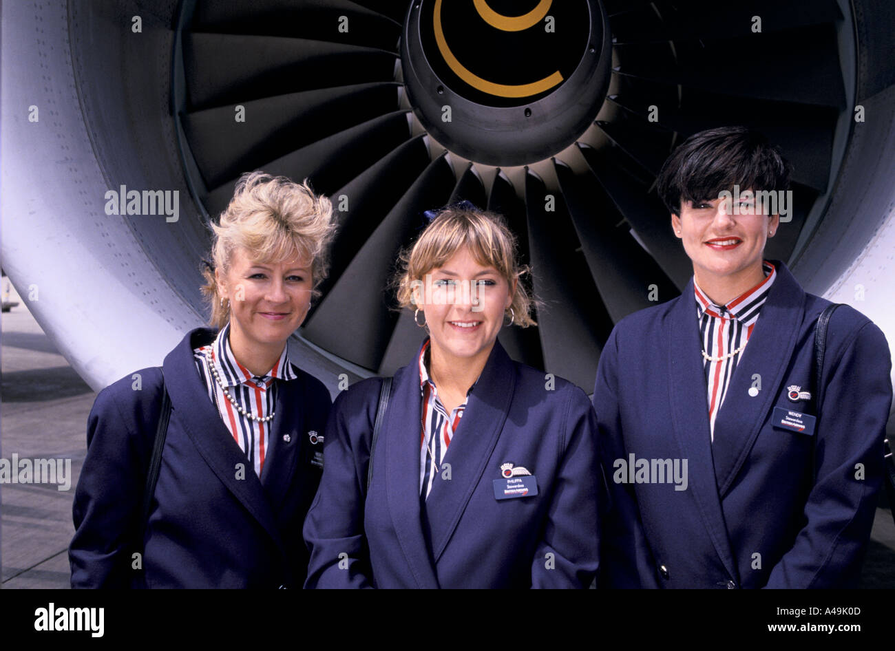 British Airways Stewardesses High Resolution Stock Photography and ...