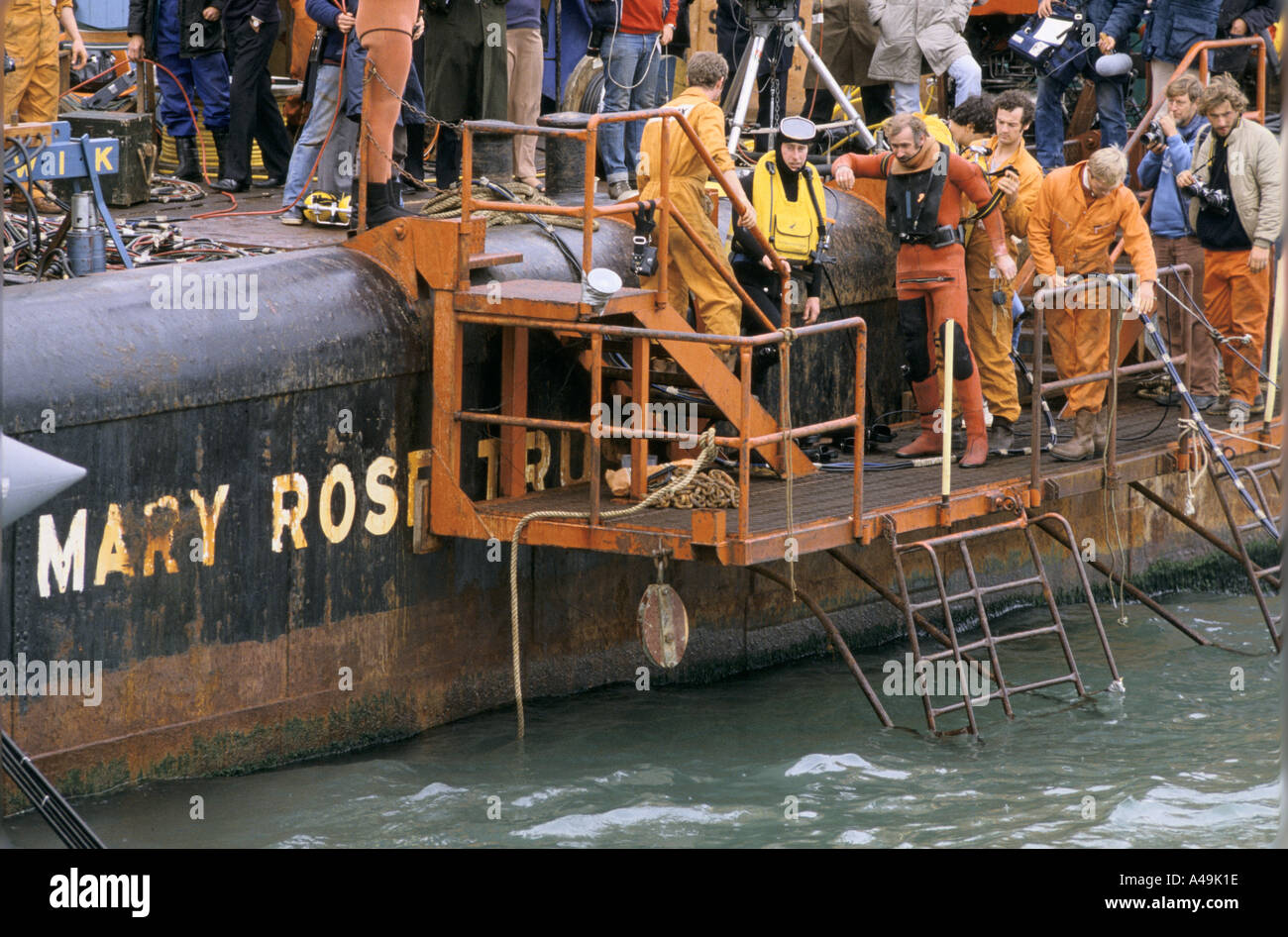 Mary rose prince charles 1982 hi-res stock photography and images - Alamy