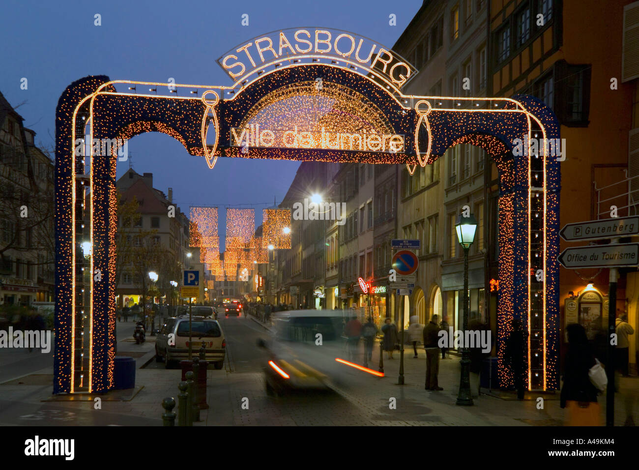 Strasbourg street signs hi-res stock photography and images - Alamy