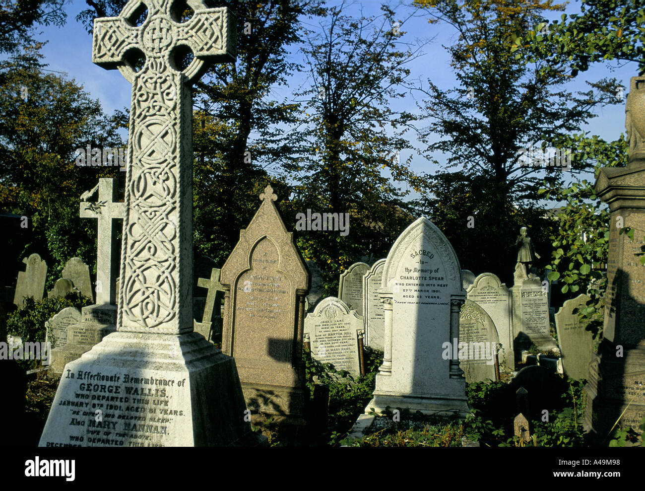 Norwood london cemetery hi-res stock photography and images - Alamy