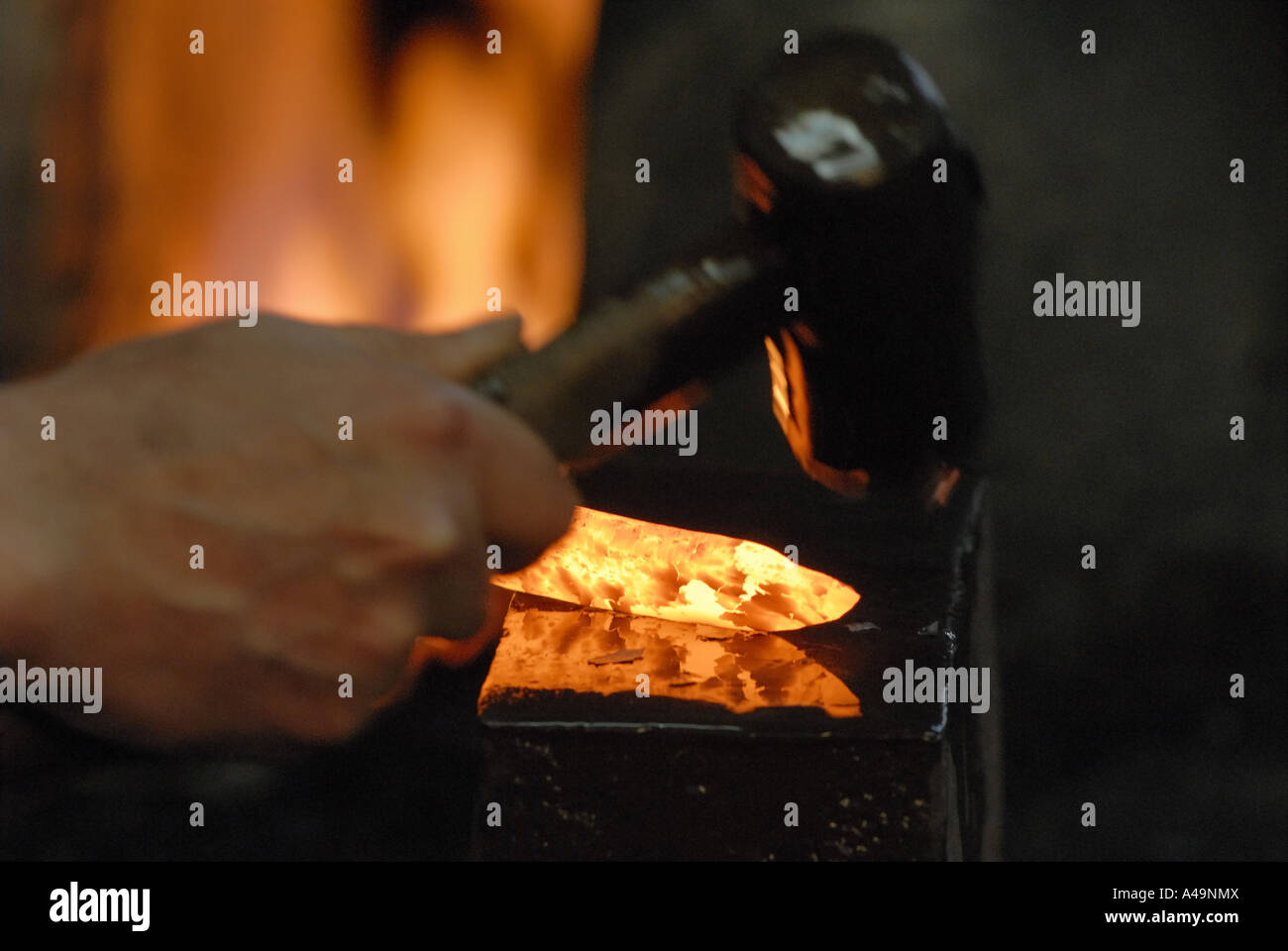 Heated metal rod hi-res stock photography and images - Alamy