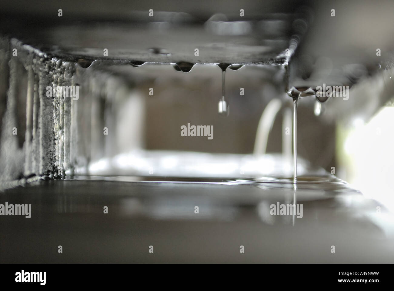 Close up of wax dripping on a platform Stock Photo - Alamy