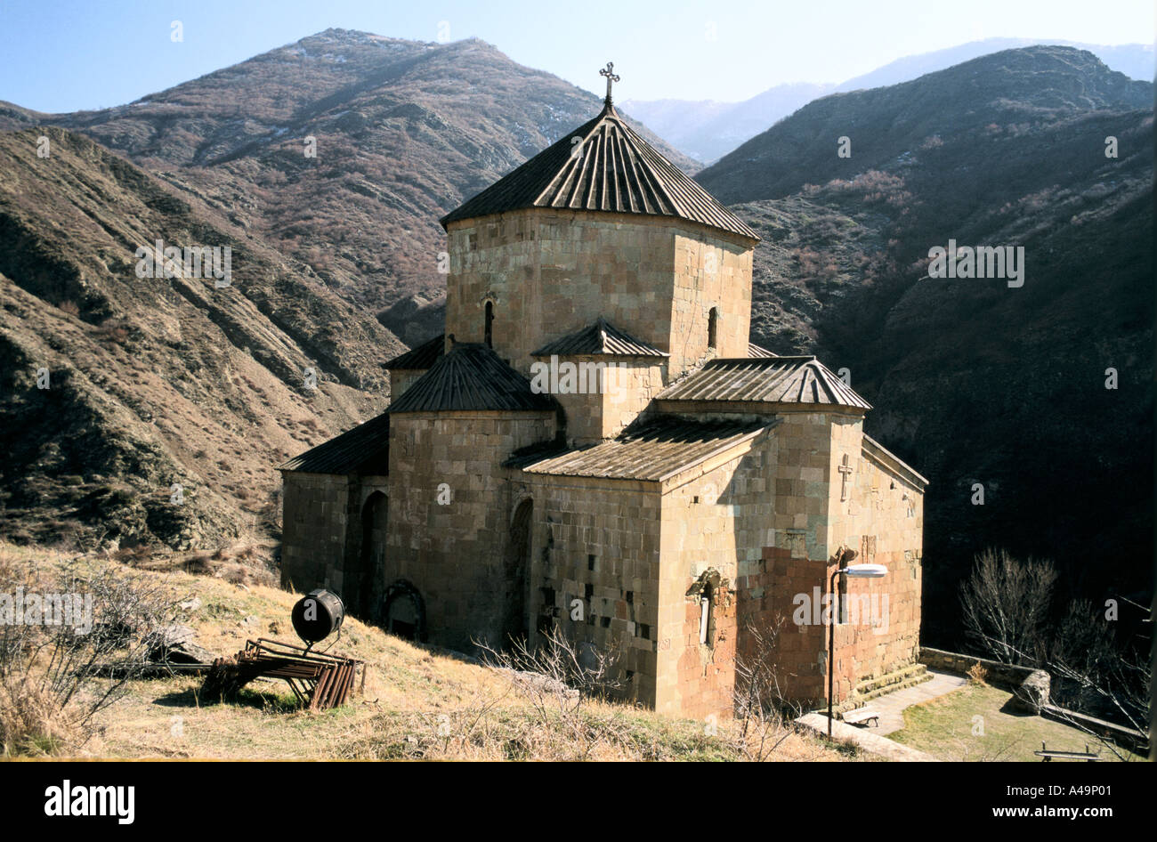 georgia the 7th century church of sioni ateni 1999 Stock Photo - Alamy