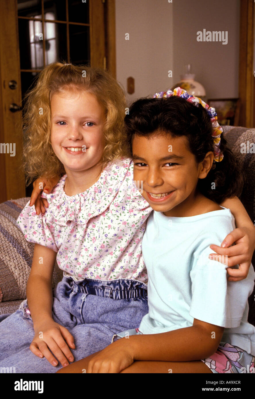 two friends from the USA and Latin Amerika, USA Stock Photo - Alamy